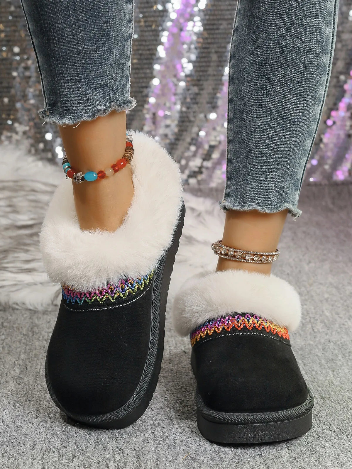 Round Toe Platform Boots – CindHAIRella Crowns